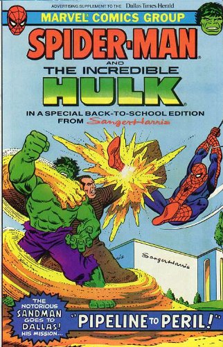 Amazon.com: Spider Man and The Incredible Hulk Pipeline to Peril Sanger ...