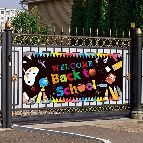 Amazon.com: Welcome to 1st Grade Banner, Large Size First Day of School ...