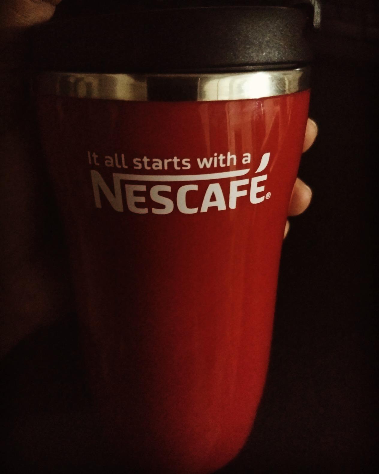 Nescafe Travel Kit (Red) - Nescafe Classic Coffee, 200g with Travel Mug ...