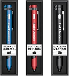 Special Grandson Named Personalised Multi-Tool Pen, 7-in-1 with Torch ...