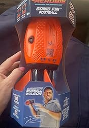 Amazon.com: Aerobie Sonic Fin Football, Aerodynamic Russel Wilson Toy ...