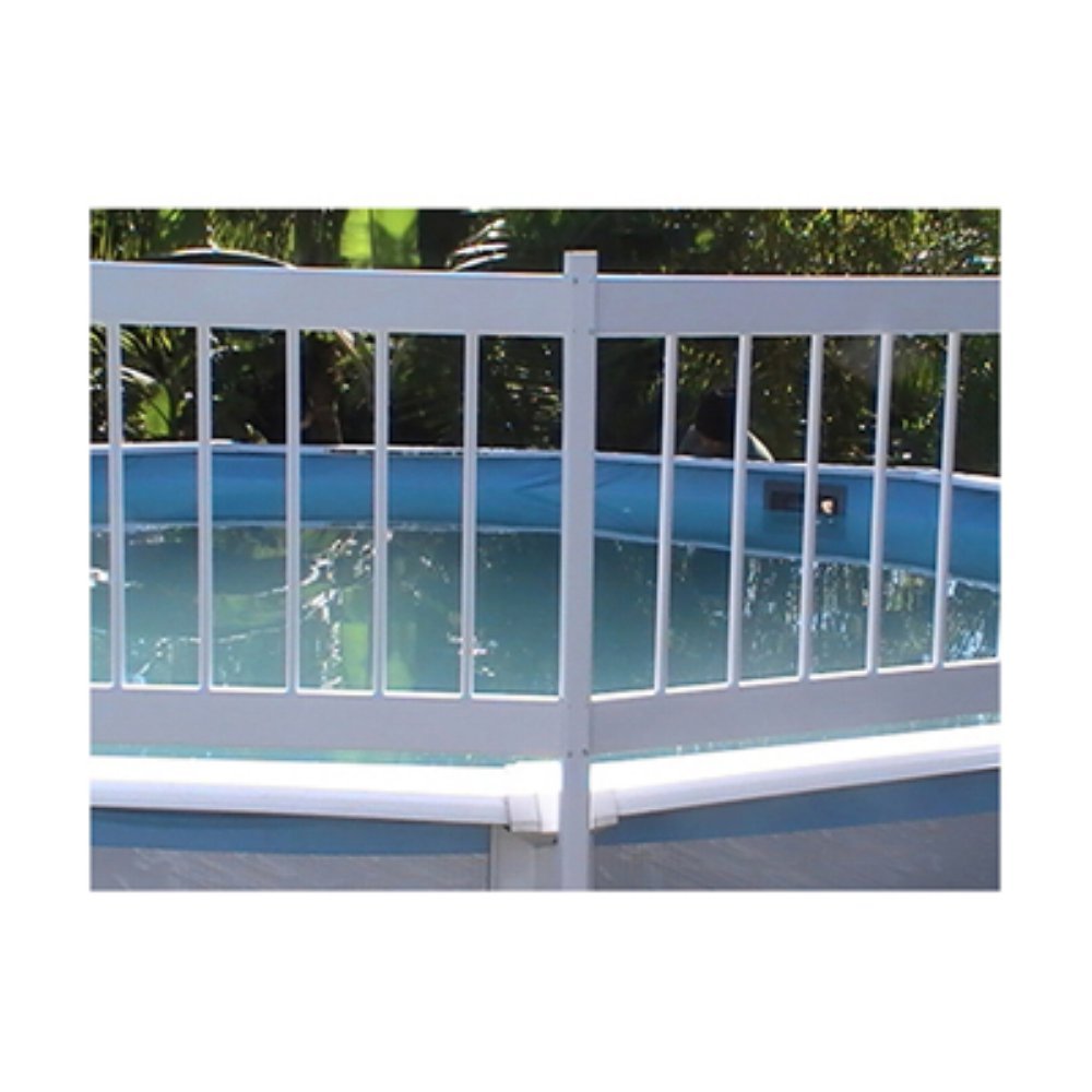 GLI Above Ground Pool Fence Add-On Kit C, 2 Sections : Amazon.ca: Patio ...