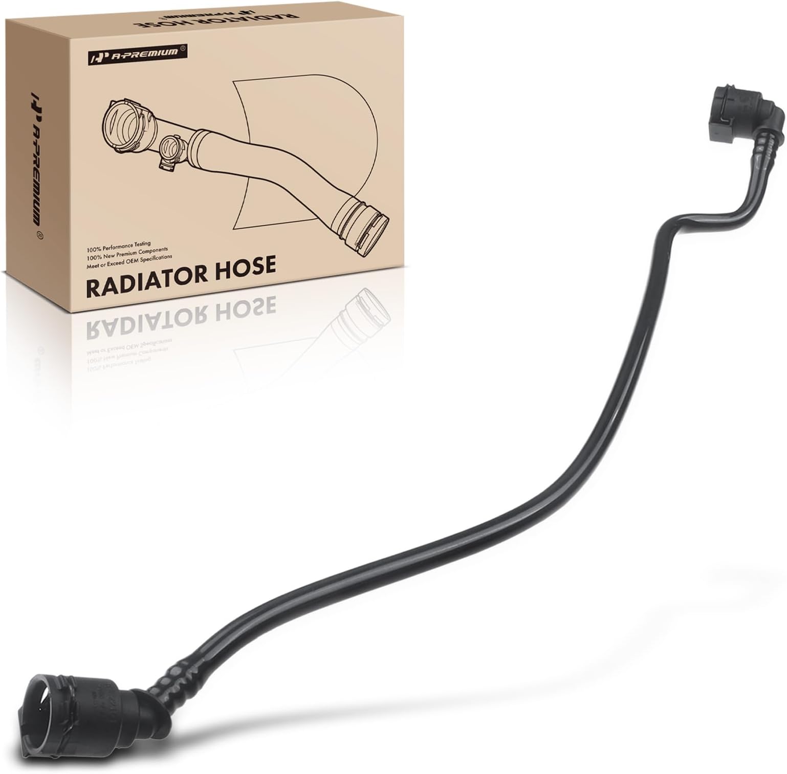 Amazon.com: BMW Genuine Water Hose - Upper Radiator Hose To Expansion ...