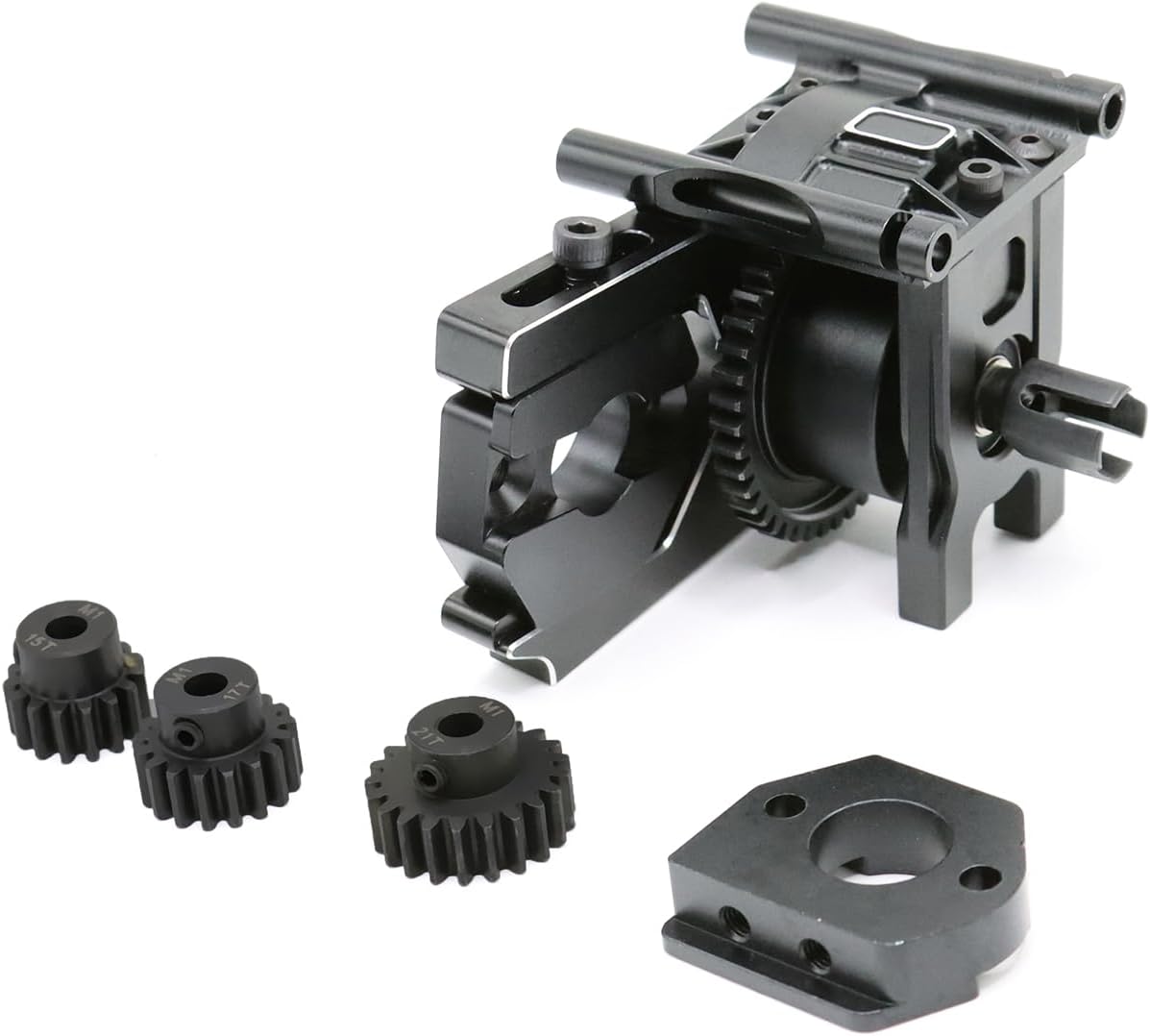 Amazon.com: NMNRC 46T Differential & Diff Motor Mount & Pinion Gear Set ...