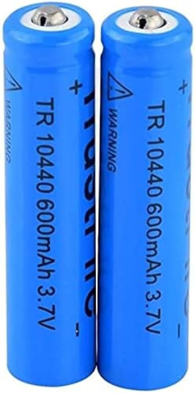 Amazon.com: JcaKes Rechargeable Batteries 3 7V 10440 600Mah Lithium Li ...