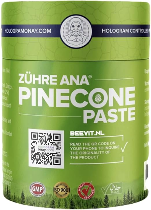 Amazon.com: Zuhre Ana Pine Cone Paste - Alpha Pineen Helps with Shortness of Breath Relief ...