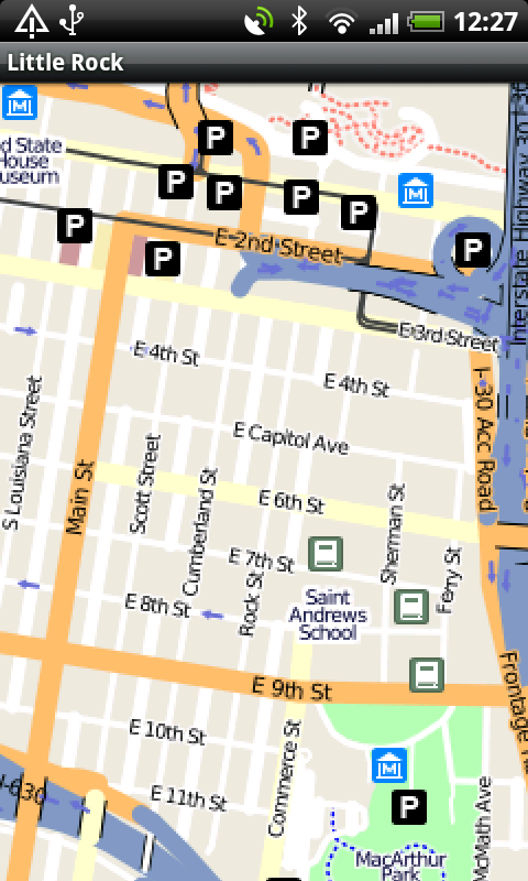 Little Rock Street Map:Amazon.com:Appstore for Android