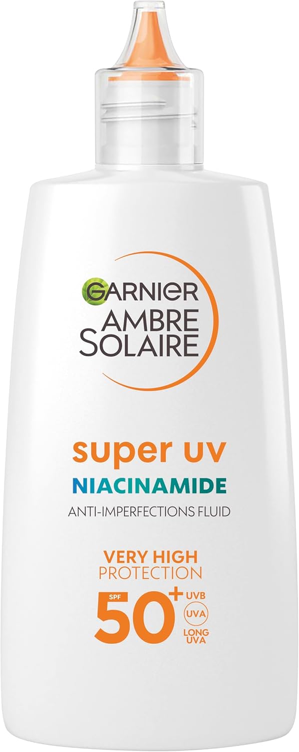 Garnier UV sun protection fluid for blemish-prone skin, very high sun ...