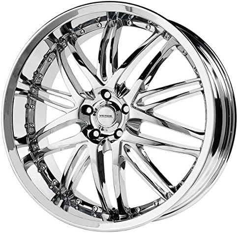 Amazon.com: Verde Custom Wheels Kaos Chrome Wheel with Painted Finish ...