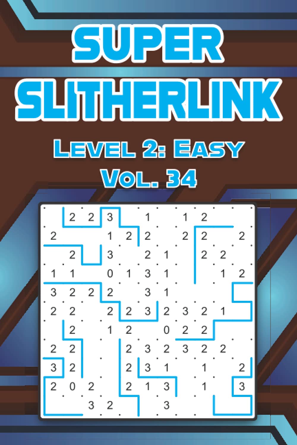 Super Slitherlink Level 2 Easy Vol 34 Play Slitherlink Solutions ...
