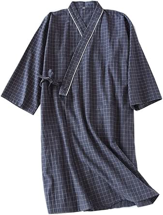 FANCY PUMPKIN Japanese Kimono Robe Long yukata Pajamas Dressing Gown Nightgown-SIZE L-04 at ...