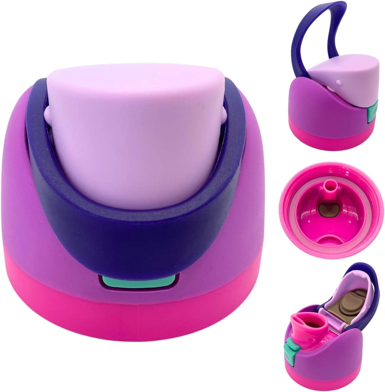 Replacement Cap for Owala Freesip, One Button Water Bottle Top Lid ...