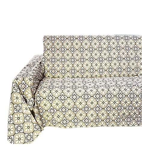 Byour3 - Housse De Canapé 2 3 4 Place Coton Mélangé Couvre Sofa Aussi ...