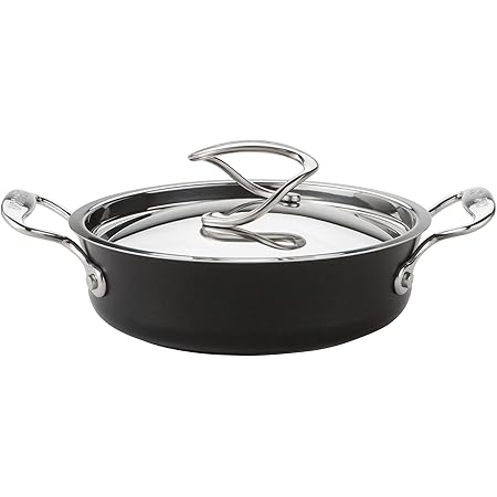 Circulon Style Induction Saute Pan with Lid 20cm - Non Stick Saute Pan ...