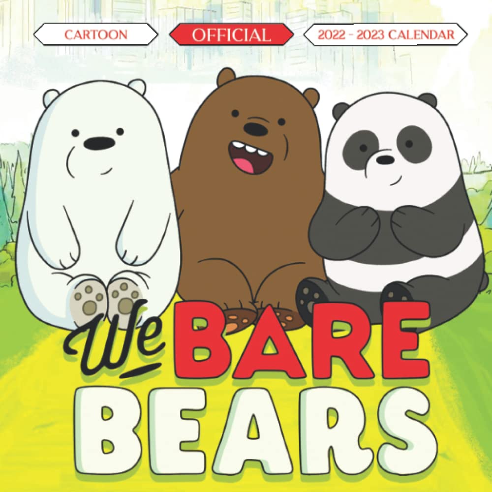 We Bare Bears Calendar 2022 Official Cartoon Calendar 2022 We ...