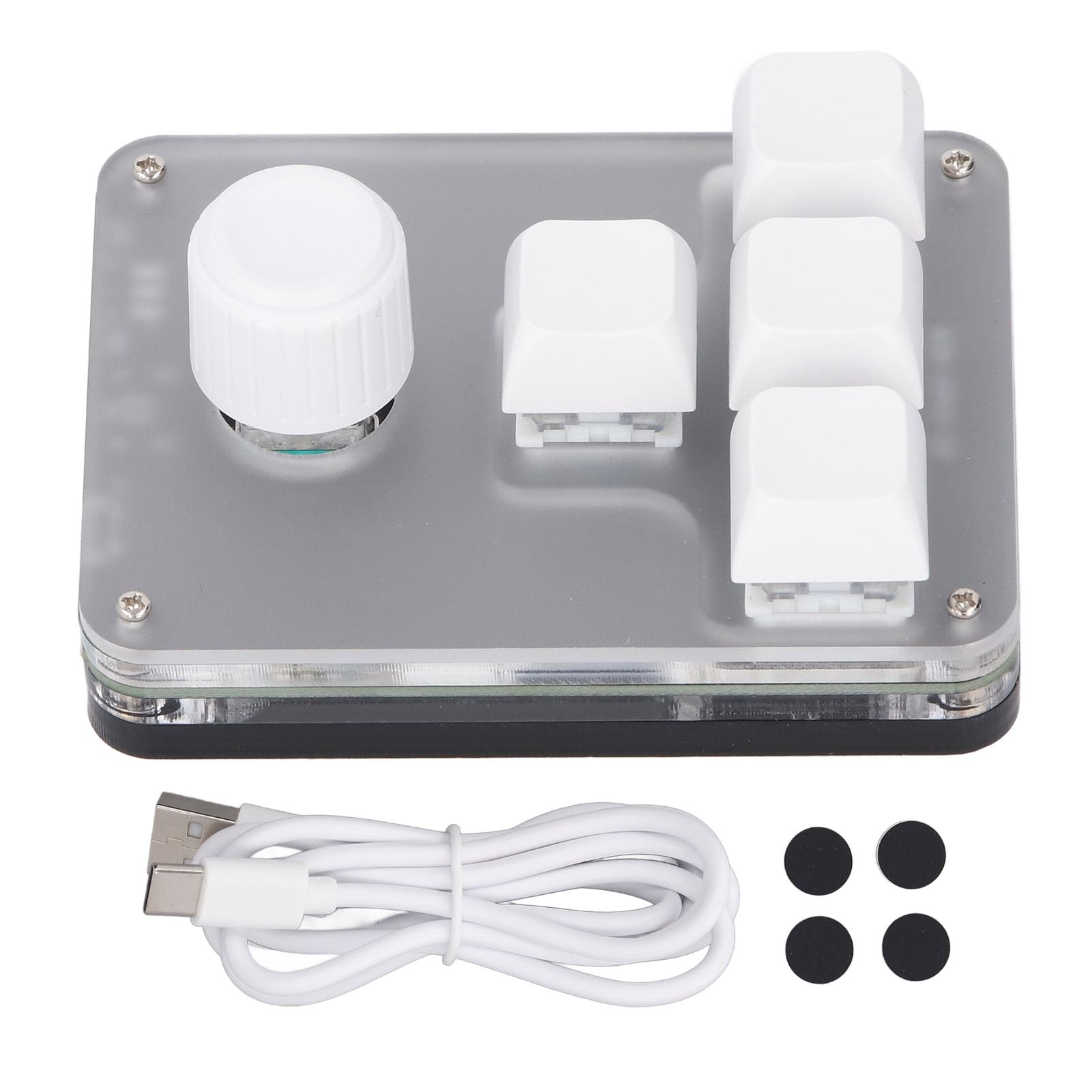 Buy gernie 4 Key Keypad Mechanical Gaming Keyboard, One Handed ...