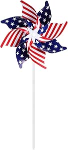 Amazon.com: 14inch Patriotic Pinwheels Stars and Stripes 4th of July ...