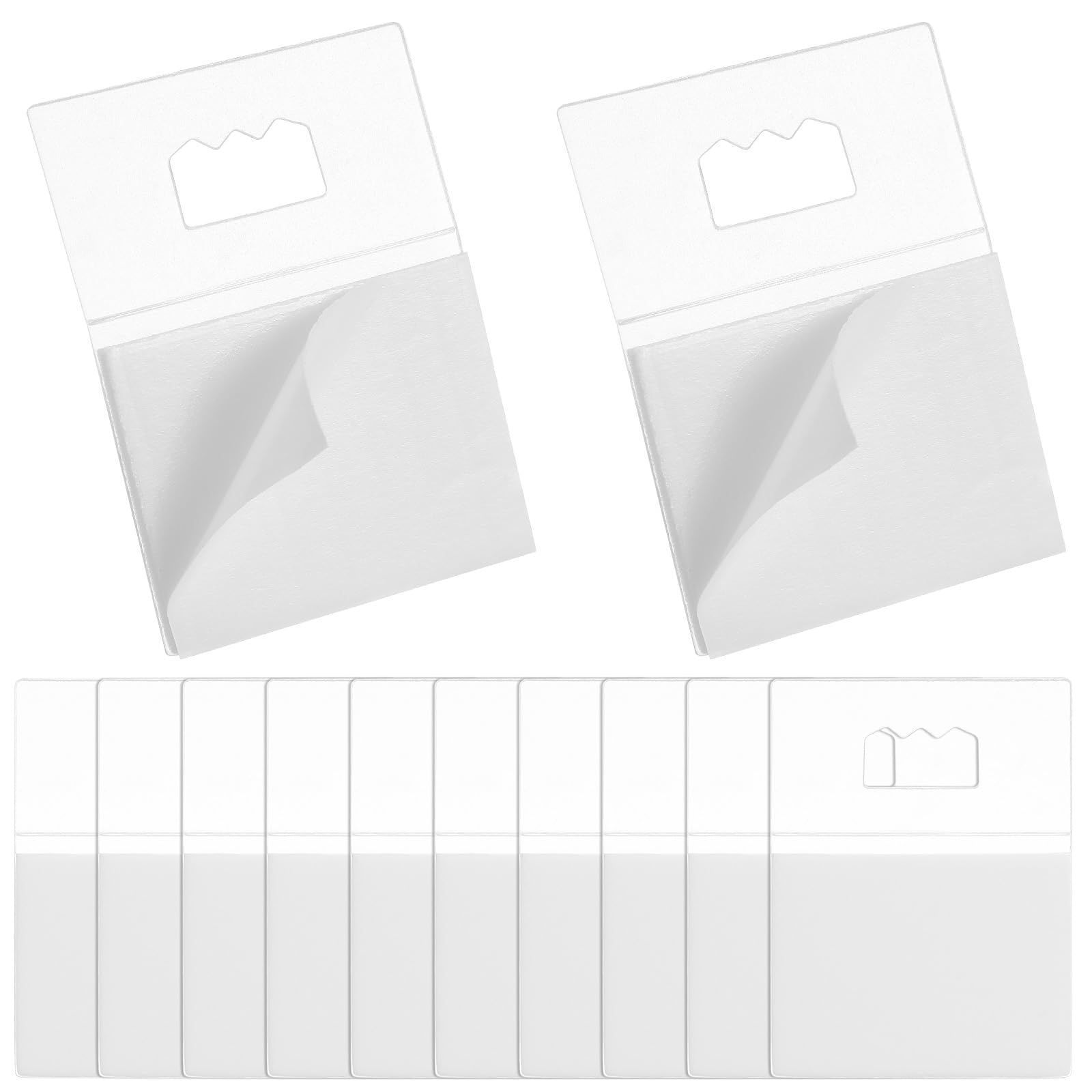 Yuanchu 10 Pcs Adhesive Picture Hangers, Sawtooth Self Adhesive Picture ...