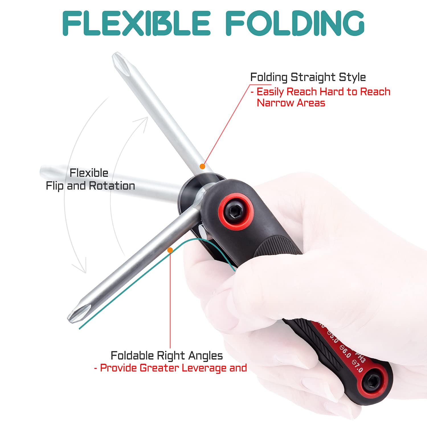Snapklik.com : 8 In 1 Multifunction Folding Screwdriver Set Rdeer ...