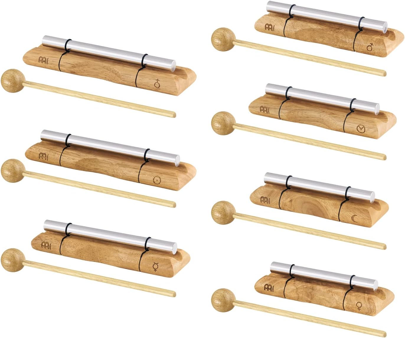 Amazon.com: 7-Piece Energy Chime Set with Mallets For Meditation, Sound ...