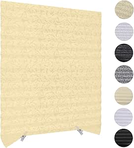 Amazon.com: Paper Blinds with Embossed Design Temporary Pleated Window ...
