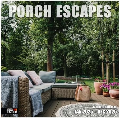 Amazon.com: RED EMBER 50-Year Planner Poster 2025 Wall Calendar | 26" x ...