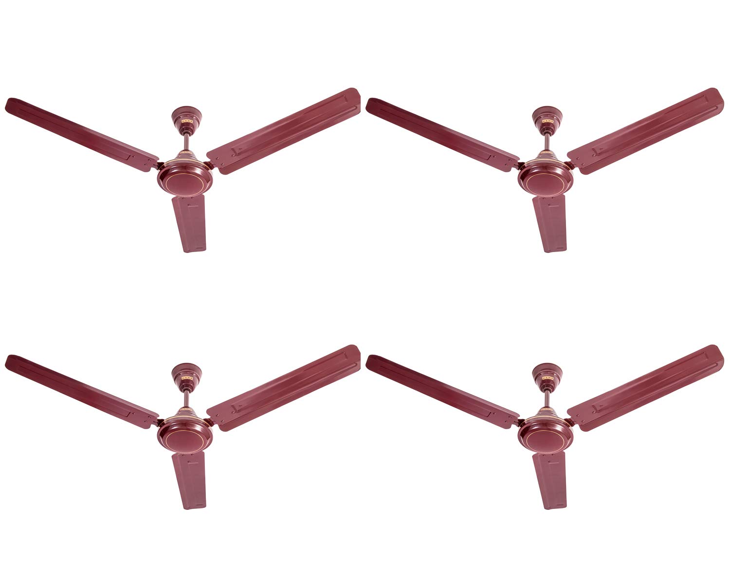 Buy Usha CF 1200MM RACER RICH BROWN W/O REG Pack of (4) Online at Low ...