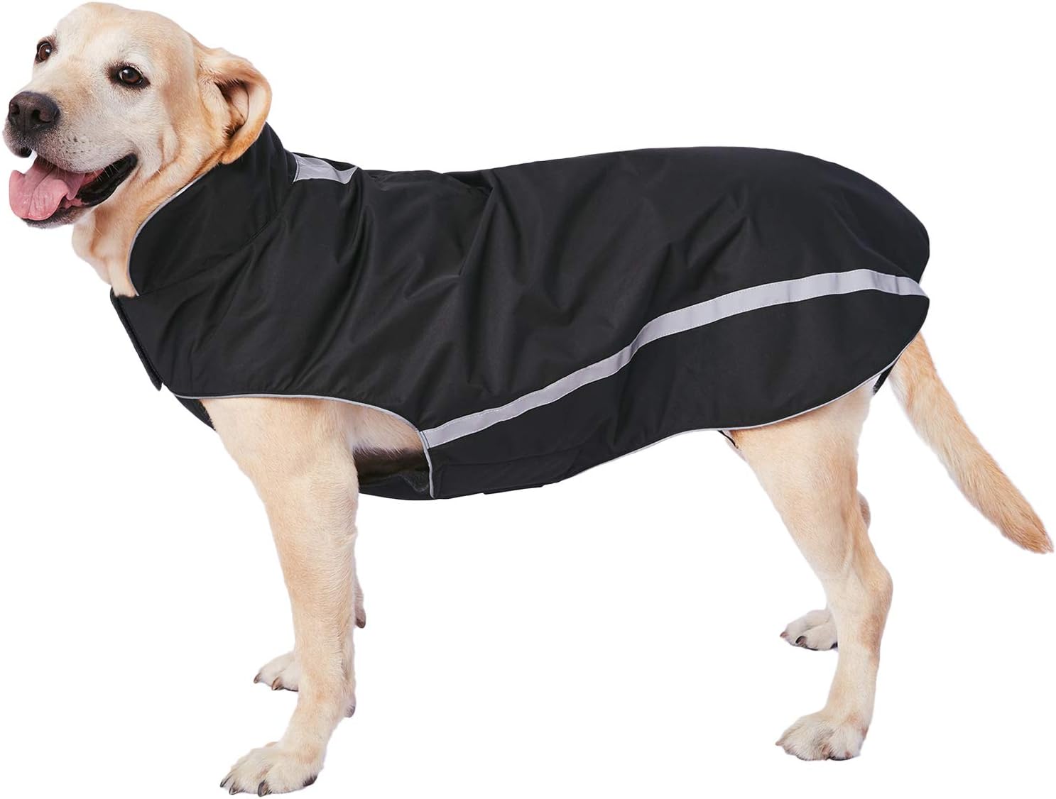 Waterproof Dogs Coat Warm Jackets, Reflective Dog Coat With Harness ...