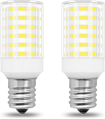 TZHILAN E17 Led Bulb, 7W 75W Equivalent, 1000LM, 120V, E17 Intermediate ...