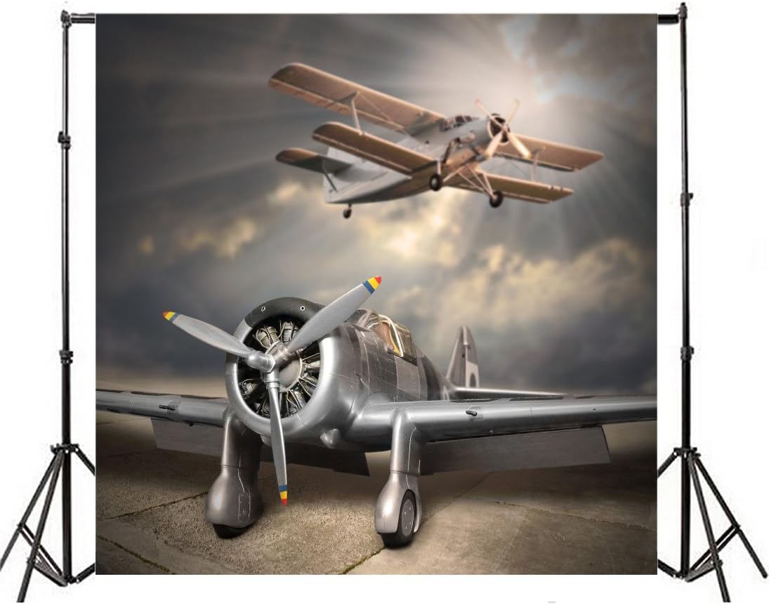 Amazon.com : Yeele 7x5ft Aircraft Fly Photo Backdrops Vinyl Aircraft ...