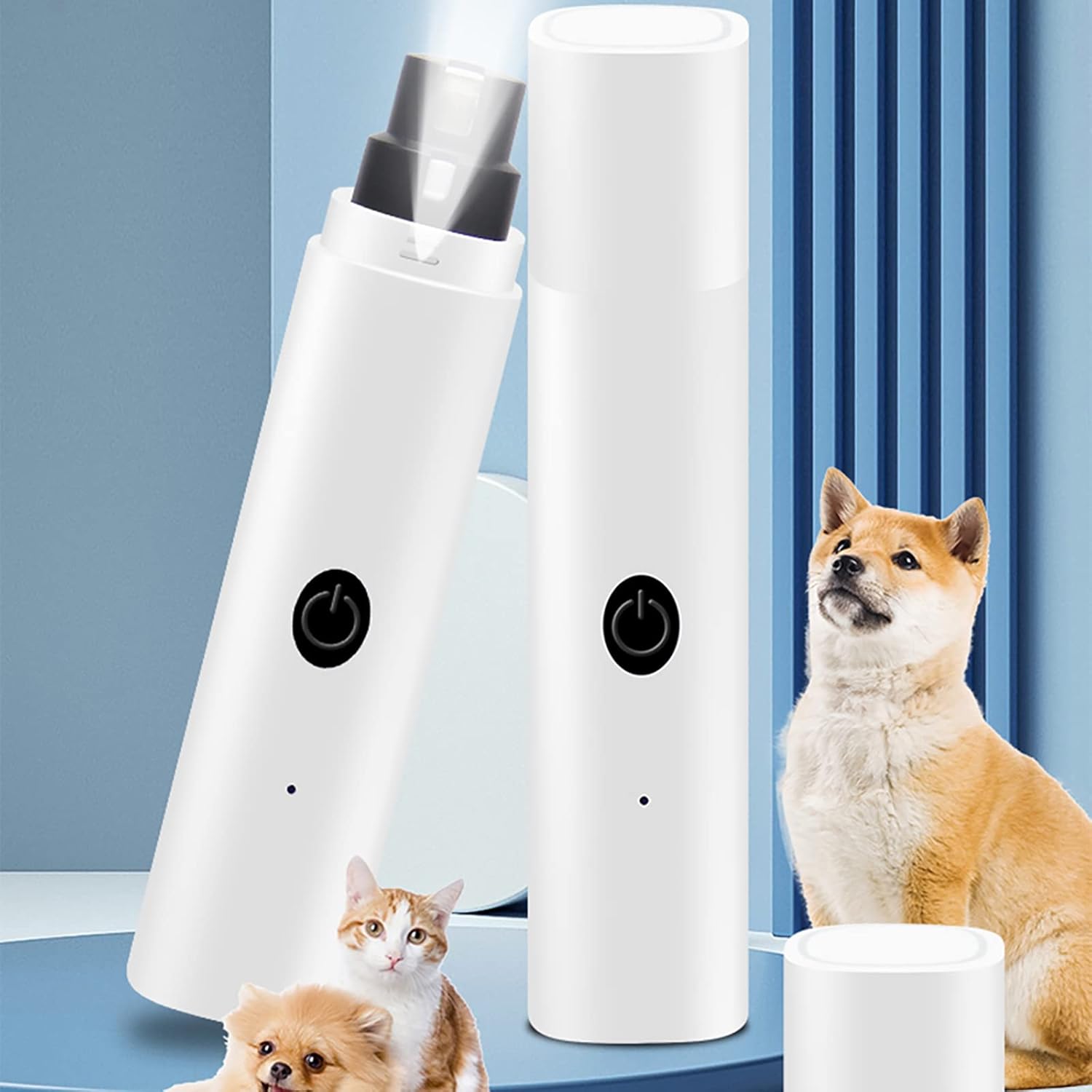 Amazon.com: Electric Dog Nail Grinder with LED Light, USB Portable ...