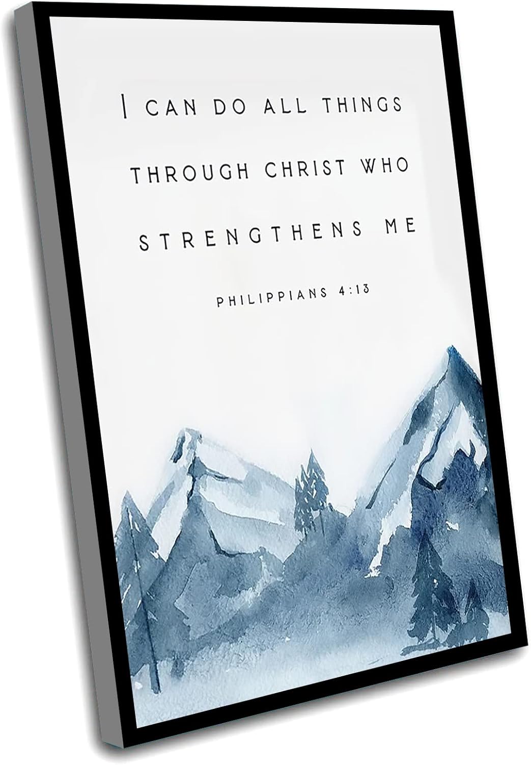 Amazon.com: Christian Art Wall Decor,I Can Do All Things Through Christ ...