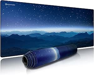 excovip Extended Gaming Mouse Pad XXL,Anti-Skid Mousepad Large Keyboard ...