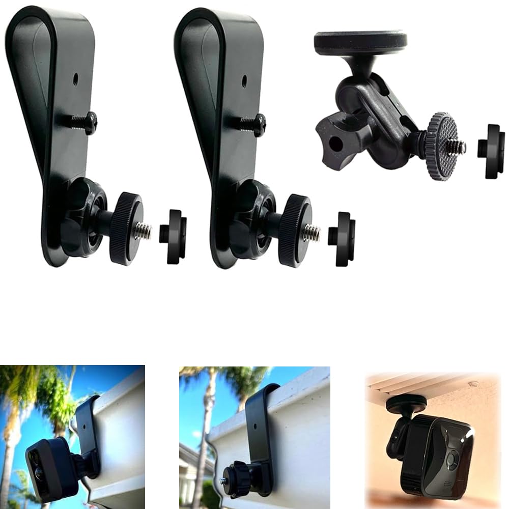 Amazon.com: Set of 3 Whole House Security Camera Kit - 2X Rain Gutter ...