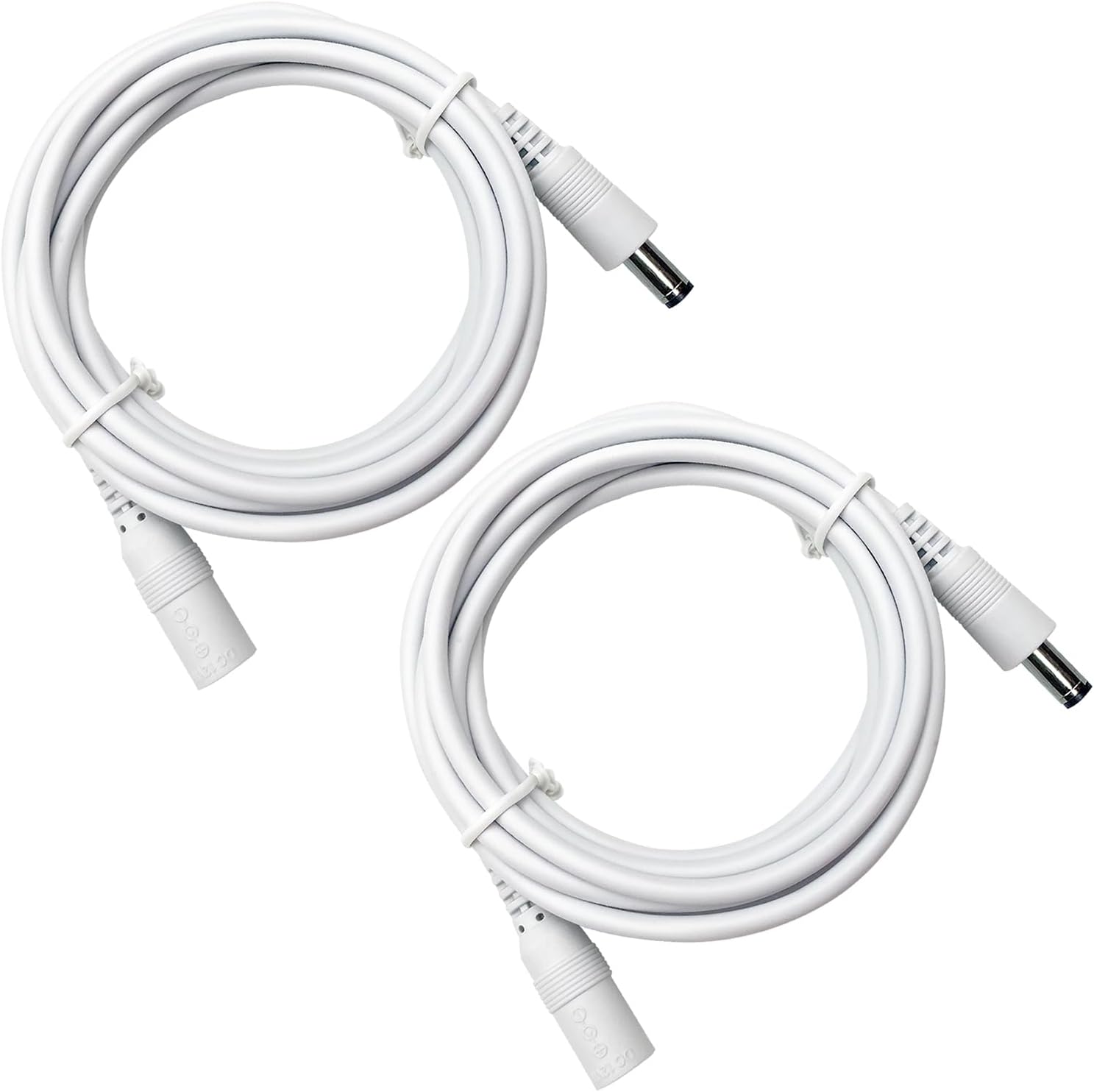Amazon.com: 2 Pack DC Power Extension Cable 25ft 2.1mm x 5.5mm ...