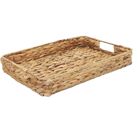 Amazon.com: Grass Weaving Tray, Grass Storage Bins for Fruit or Tea ...
