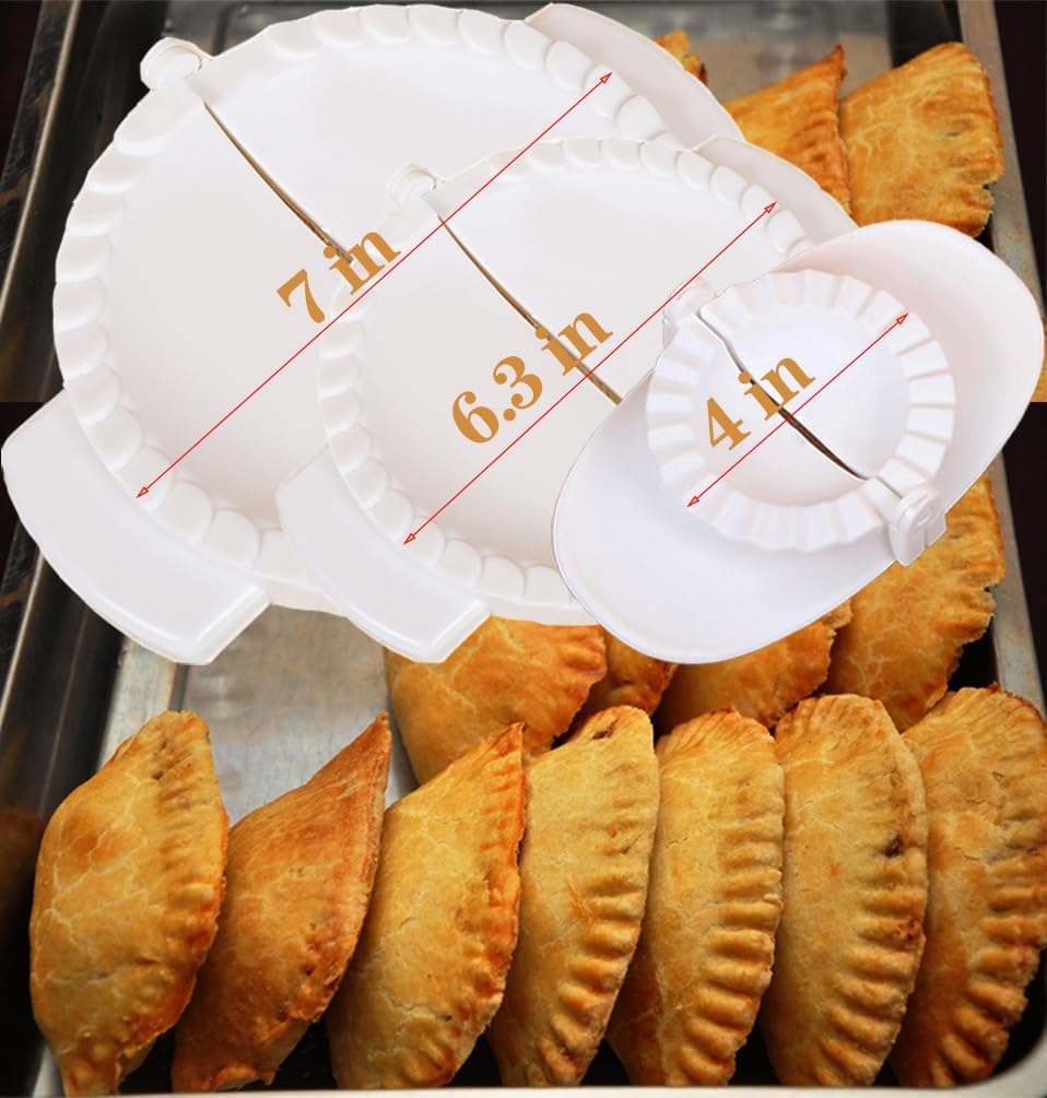 Dumpling Maker Ravioli Mould Large Meat Pie Cutter : Amazon.co.uk: Home ...