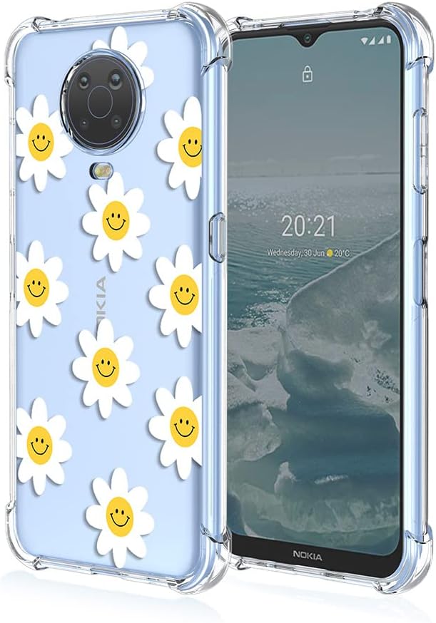 HAOYE Hülle für Nokia G20 / Nokia G10, Malstil in Frischen Farben Ultra ...
