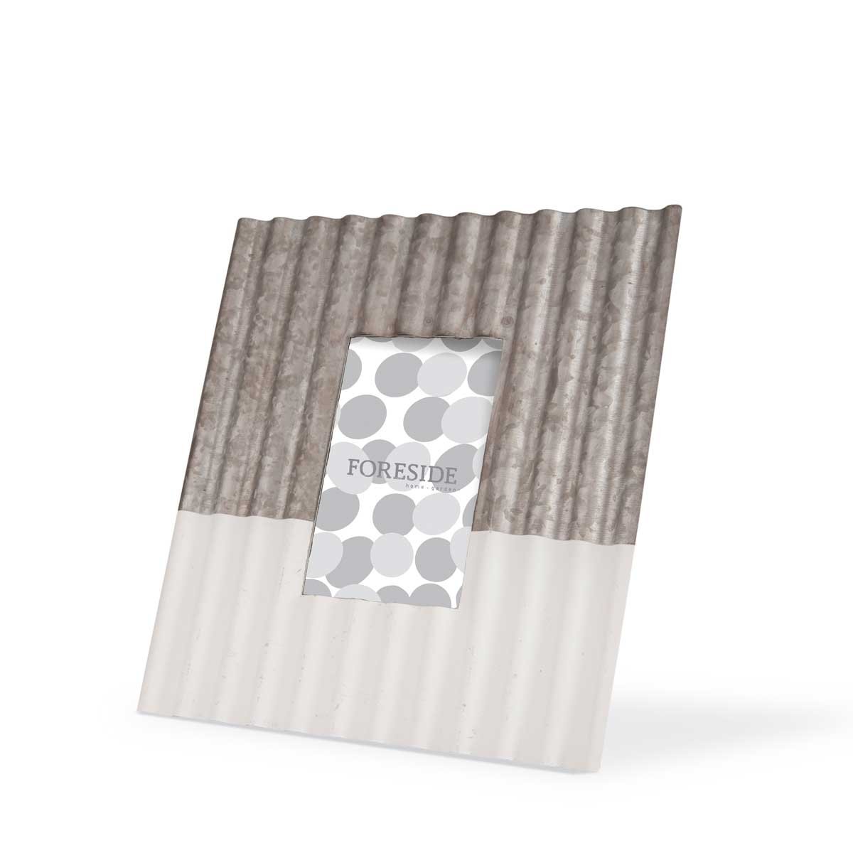 Foreside Corrugated Frame, White : Amazon.in: Home & Kitchen