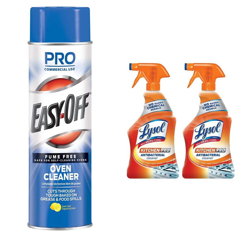Buy Easy Off Lysol Pro Kitchen Cleaner, Antibacterial Cleaning Spray ...