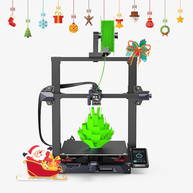 Review Creality Ender-3 S1 Plus 3D Printer 300*300*300 mm Build Volume ...