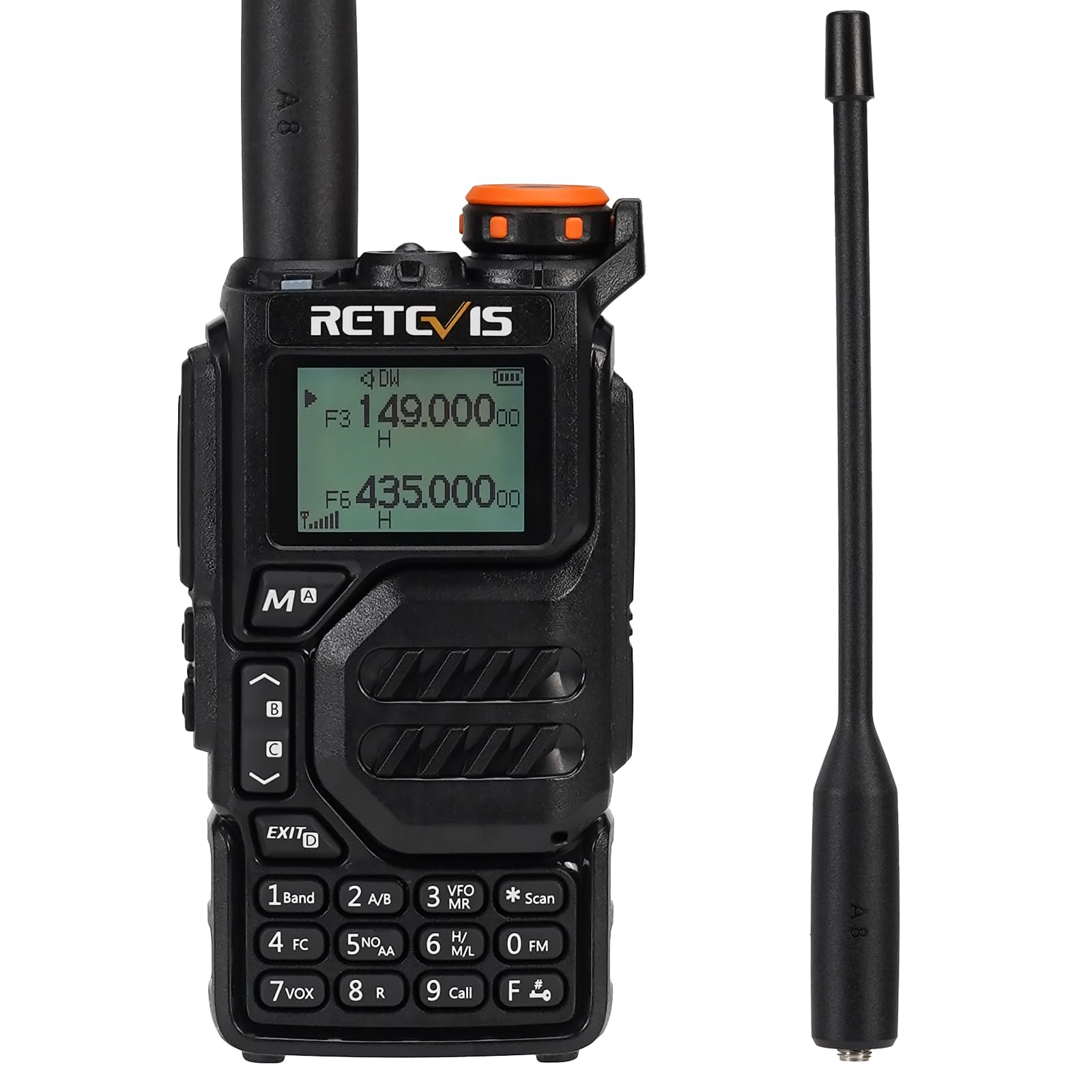 Retevis RA79 Walkie Talkie Professional, Dual Band Ham Radio with ...