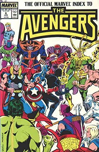 Official Marvel Index to the Avengers #6: George Olshevsky: Amazon.com ...