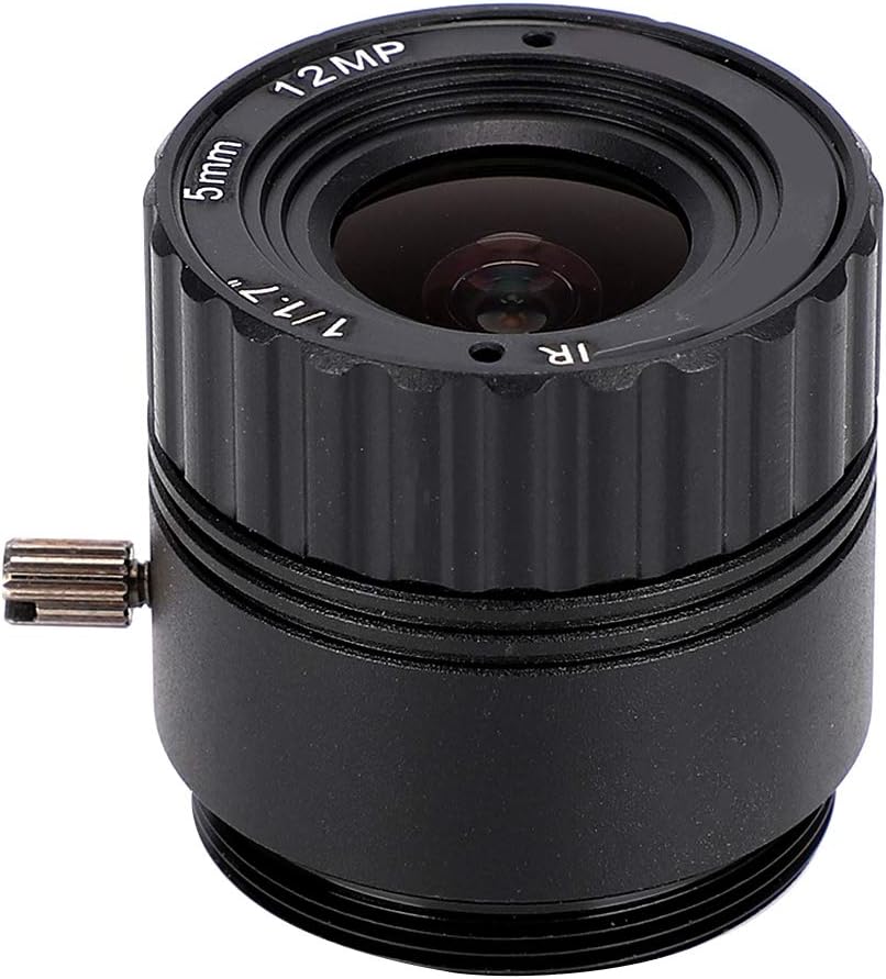 Amazon.com : 5 mm 12 MP F1.2/1.7 HD CCTV Lens, 3.2mm 12MP F1.2/1.7 ...