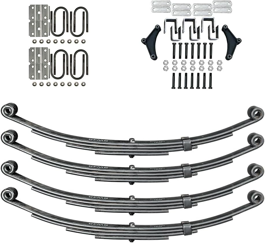 Amazon.com: The Trailer Parts Outlet - 5 Leaf Slipper Spring Suspension ...