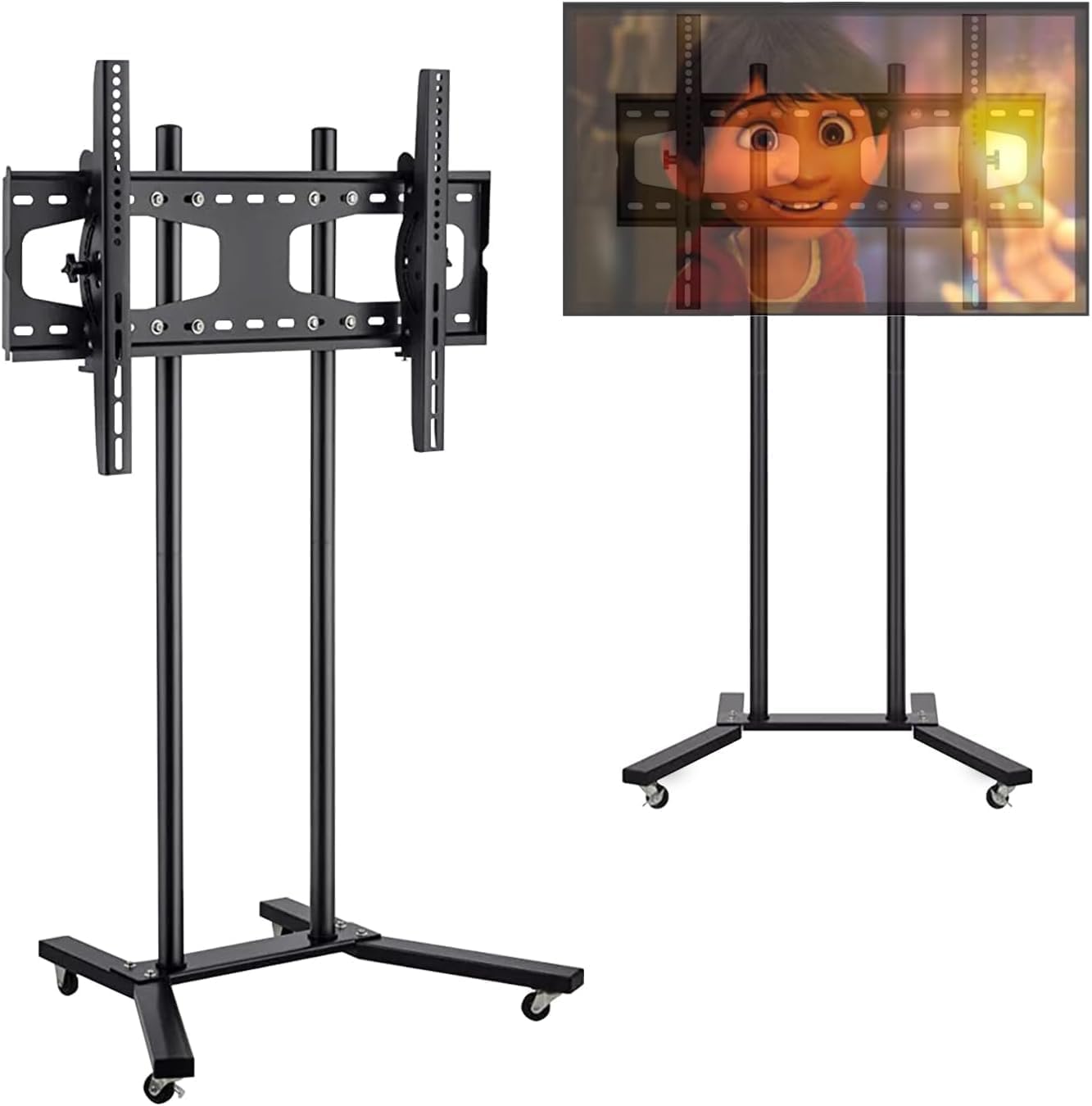 Soporte de TV con ruedas para televisores de pantalla plana de 32 a 65 ...