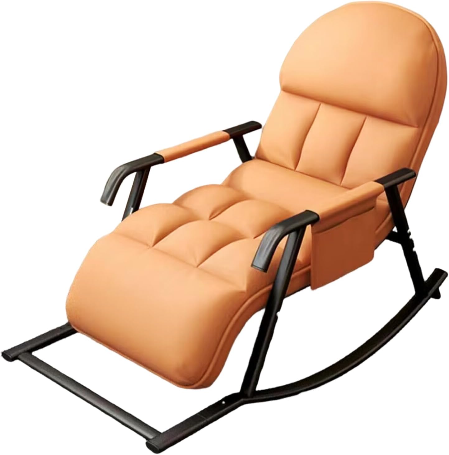 Rocking Chair, Teddy Chair, Rocking Armchair with 5 Levels of Backrest ...