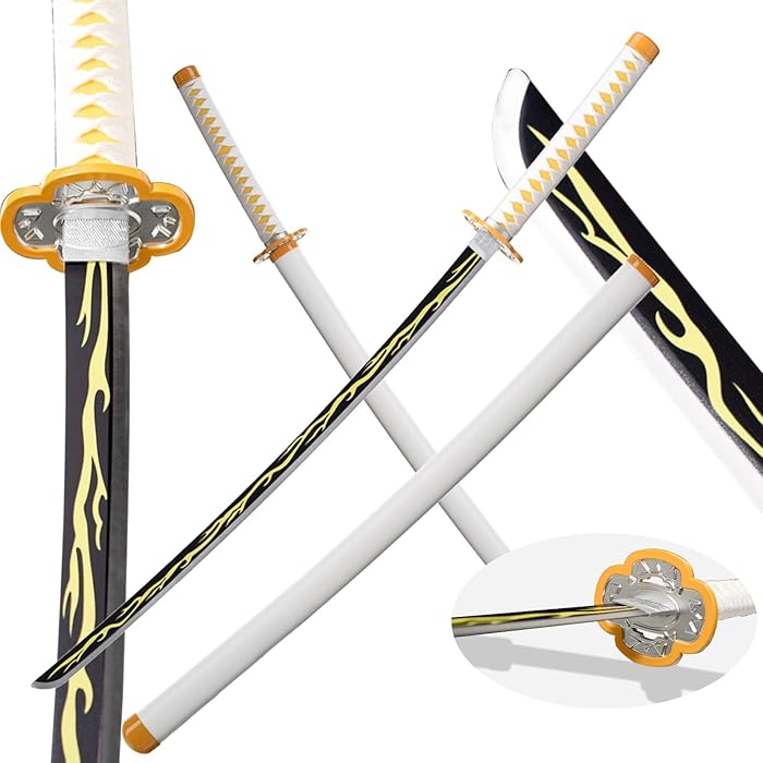 Buy Handmade Katana Demon Slayer Sword,Real Steel Blade Anime Cosplay ...