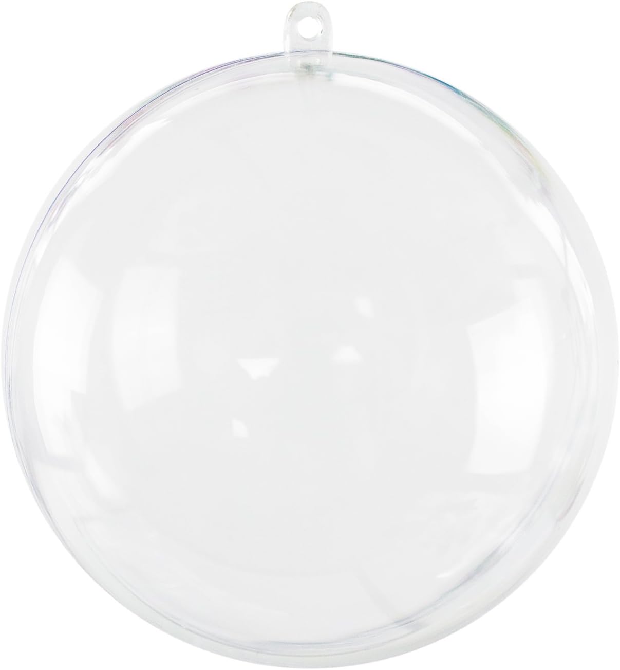 Amazon.com: Super Z Outlet Clear Plastic Acrylic Bath Bomb Mold Shells ...