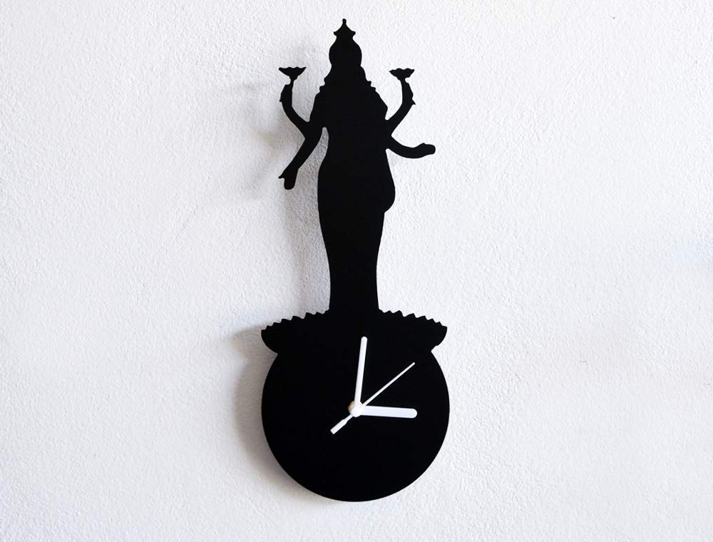 Hindu Goddess Lakshmi Wall Clock : Amazon.ca: Home